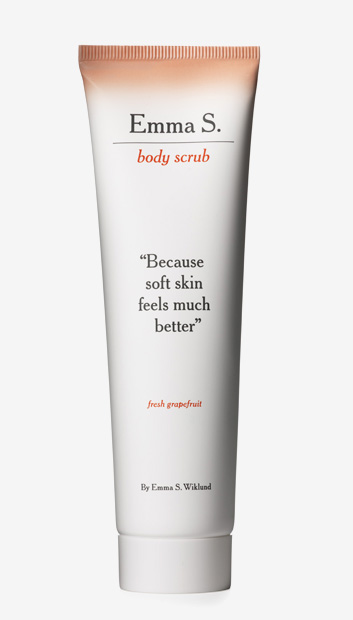 Emma S. - body scrub "fresh orange" (recension) - Frida Kummerfeldt