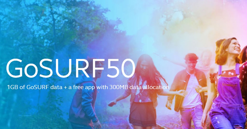 Globe upgrades GoSURF50, now features 1GB data allocation + 300MB free ...