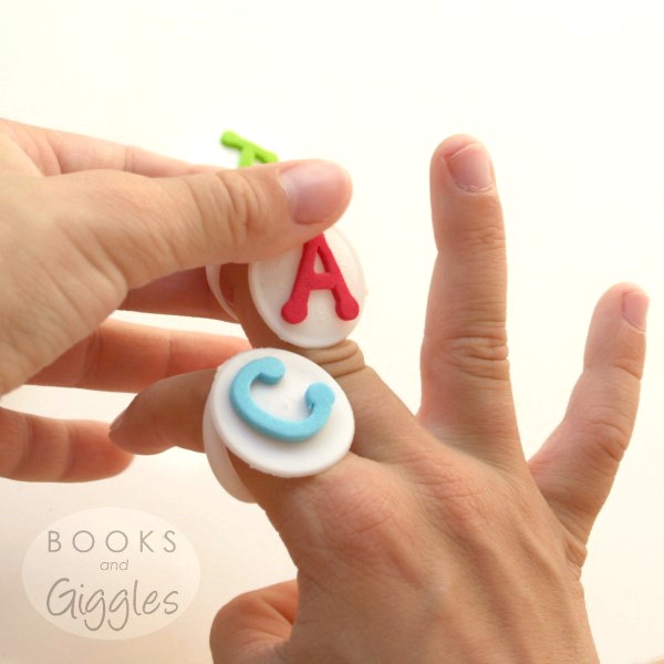 Easy DIY Letter Sound Rings