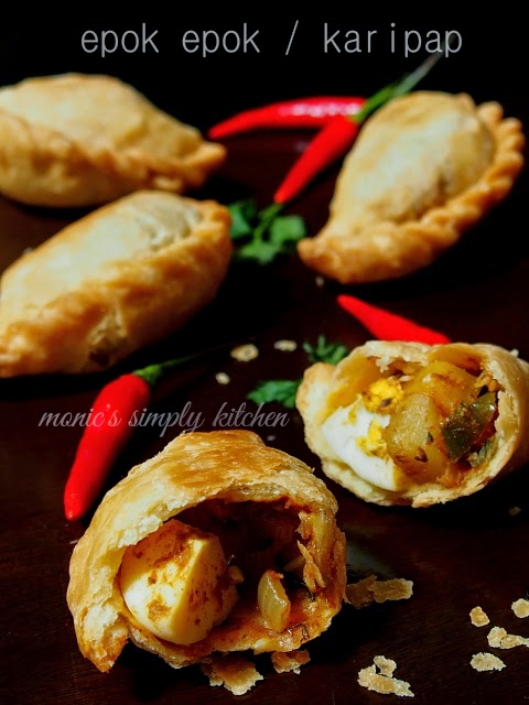 Epok Epok / Karipap / Curry Puff - Monic's Simply Kitchen