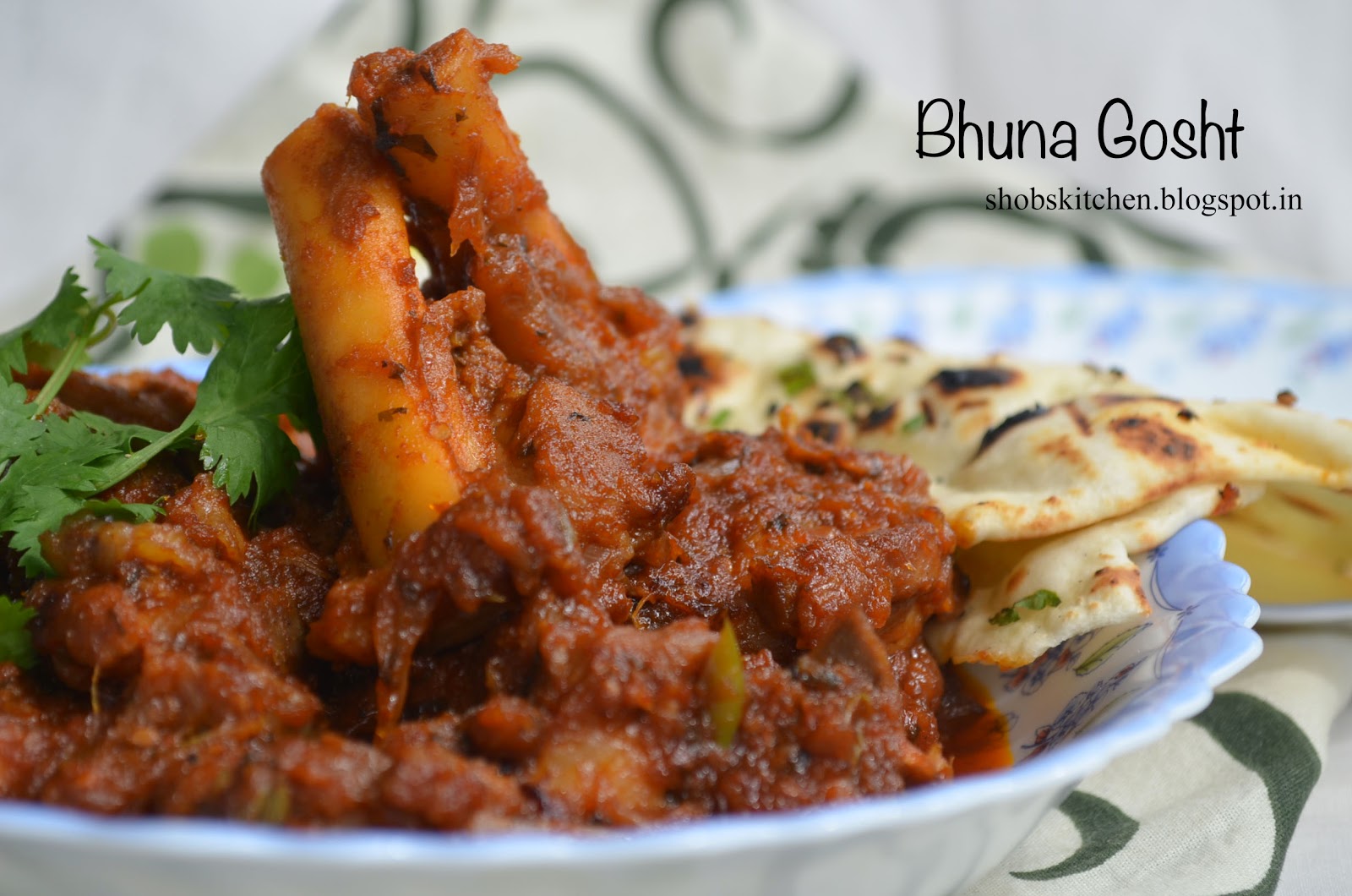 Bhuna Gosht - My Guest Post to My Eaterspot! - ShobsKitchen