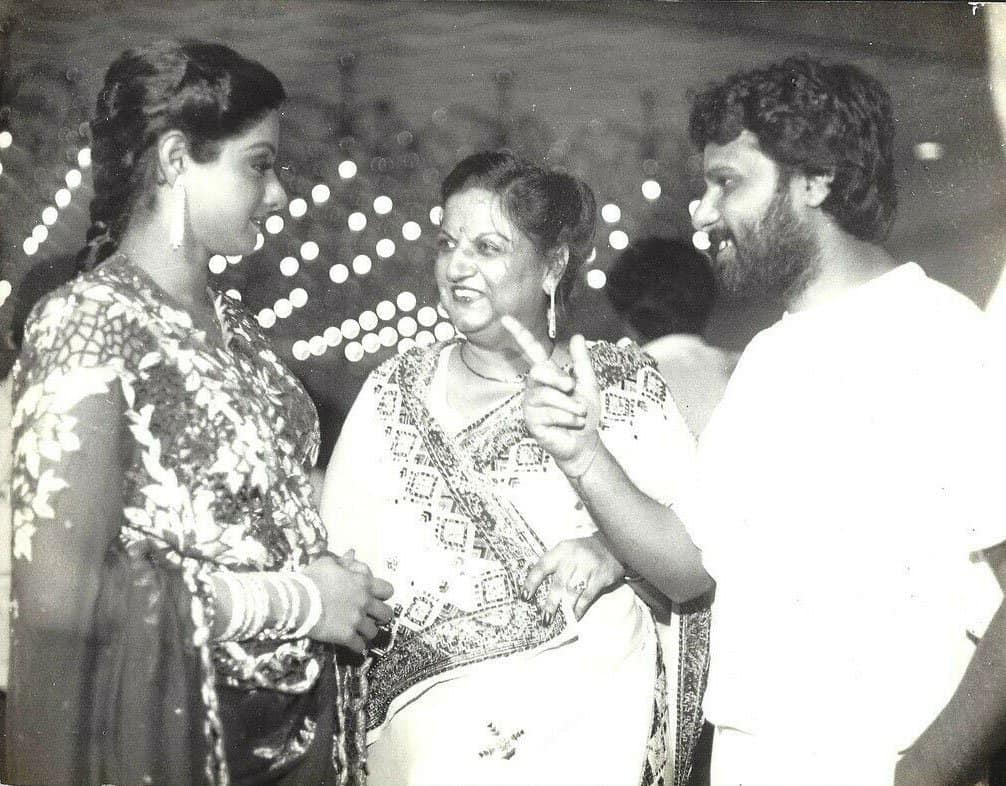 Sridevi: Sattee Shourie, Sridevi and Anil Sharma: Launch of Farishtay ...