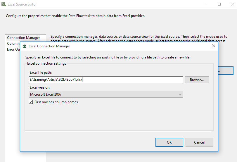 Welcome to SQLServer MVP Blog: Migrate Table Data from Excel to SQL ...