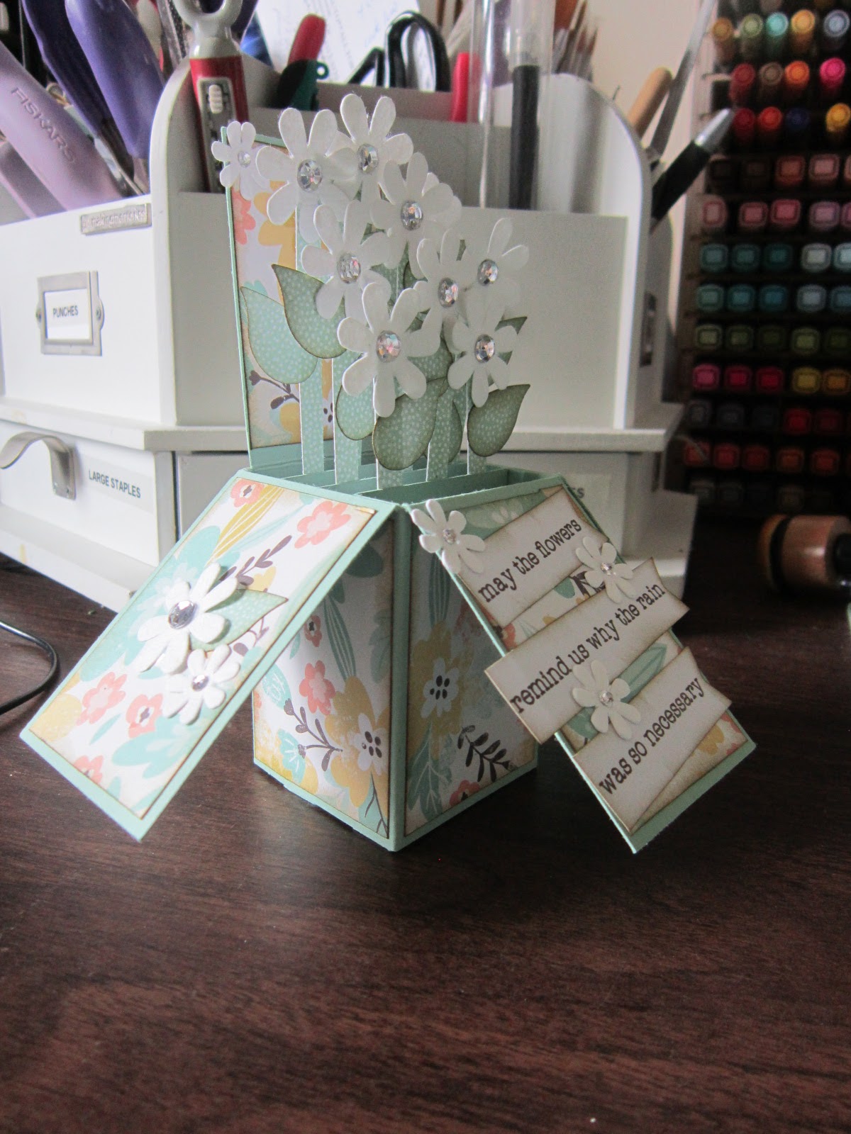 Krafting with Karen: Flower Box Card