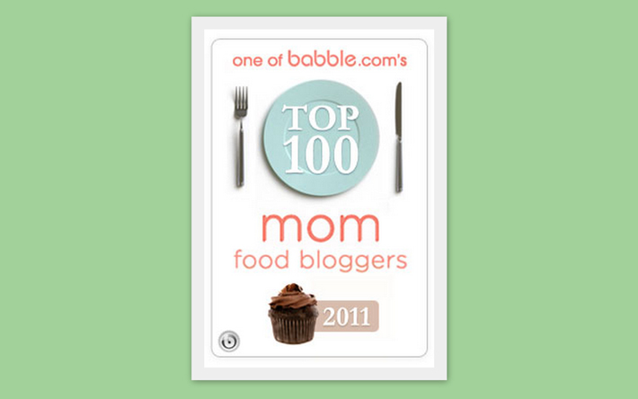 the parsley thief: Babble's Top 100 Mom Food Bloggers List!