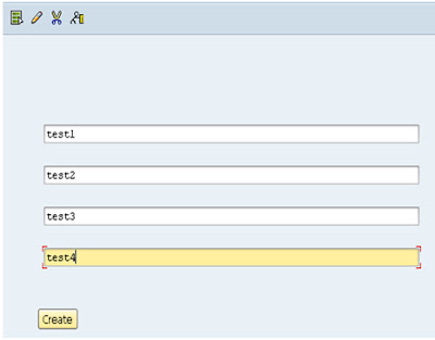 SAP Blogs: Step by Step Module pool program