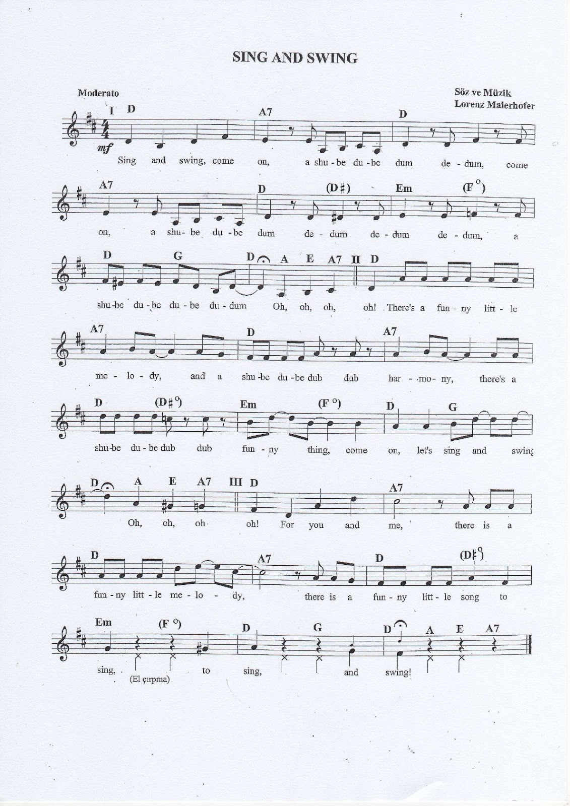 pozoartebosco: Sing and swing