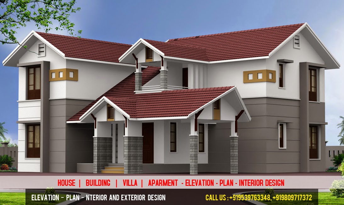 3d Elevation Plan Designer: Cochin 3D Elevation Plan Interior Designer