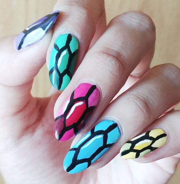 Infinity Acrylic Nail Designs