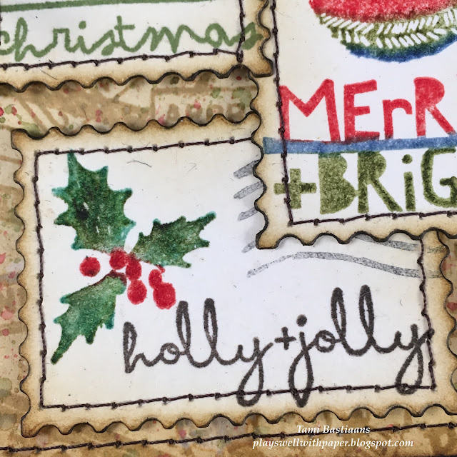 Plays Well With Paper: Christmas Greetings - Seasonal Scribbles
