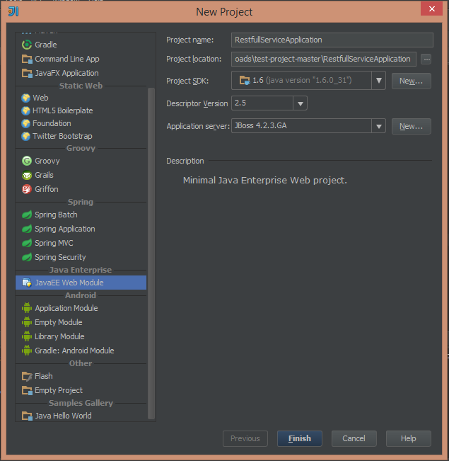 RESTful Web Services(JAX-RS) in JavaEE with IntelliJ IDEA ~ Tech Programme
