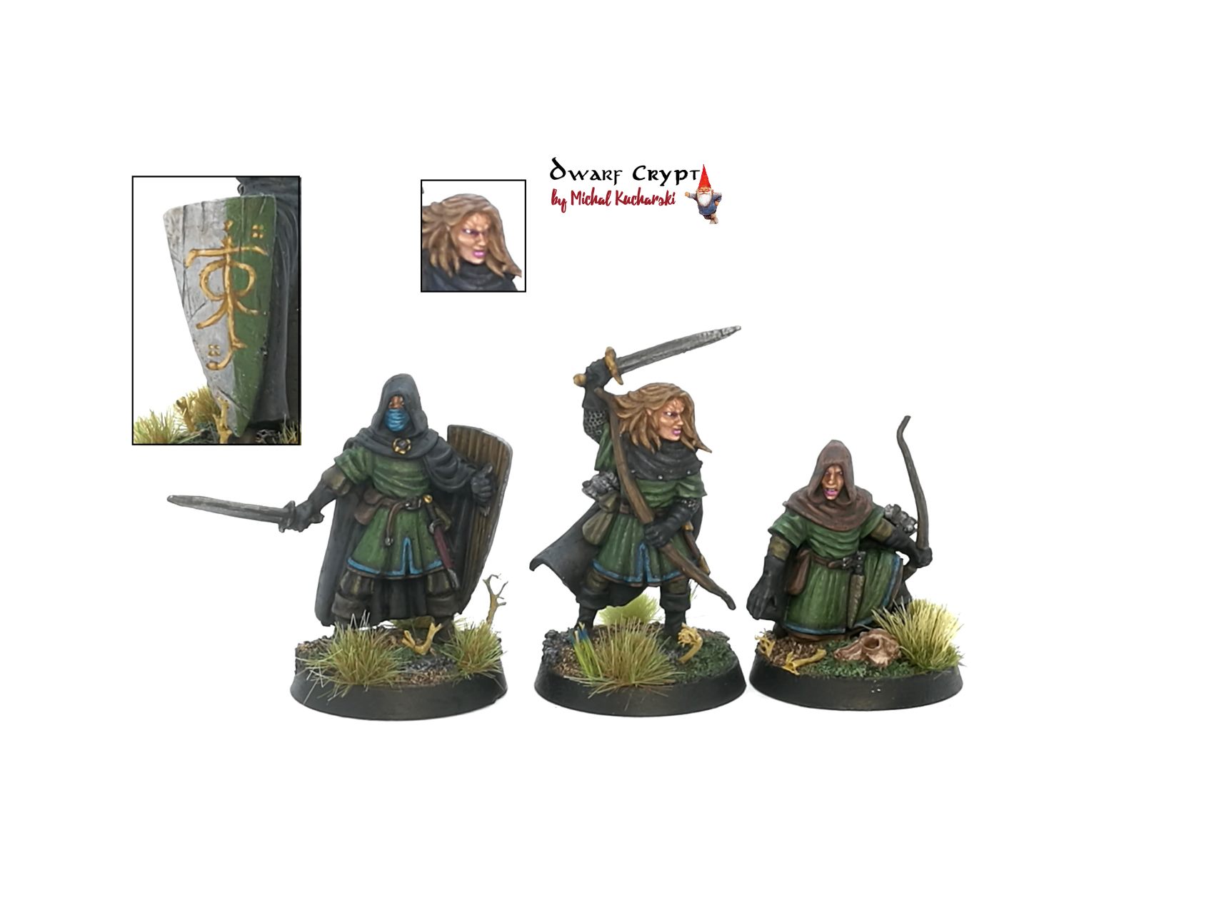 Gildor Inglorion's scouts #2 (Oathmark Elf Light Infantry box)