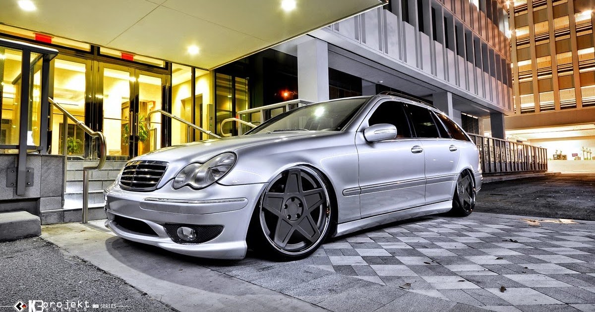 Mostbook: Tuning Mercedes-Benz C-Class W203 Universal Stance