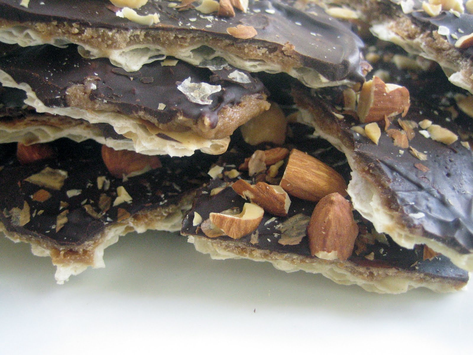 Blue Kale Road: Matzah Almond Roca