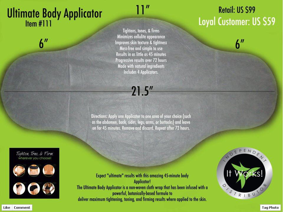 It Works! PAM WRAPS! PamWraps.com: It Works! Global