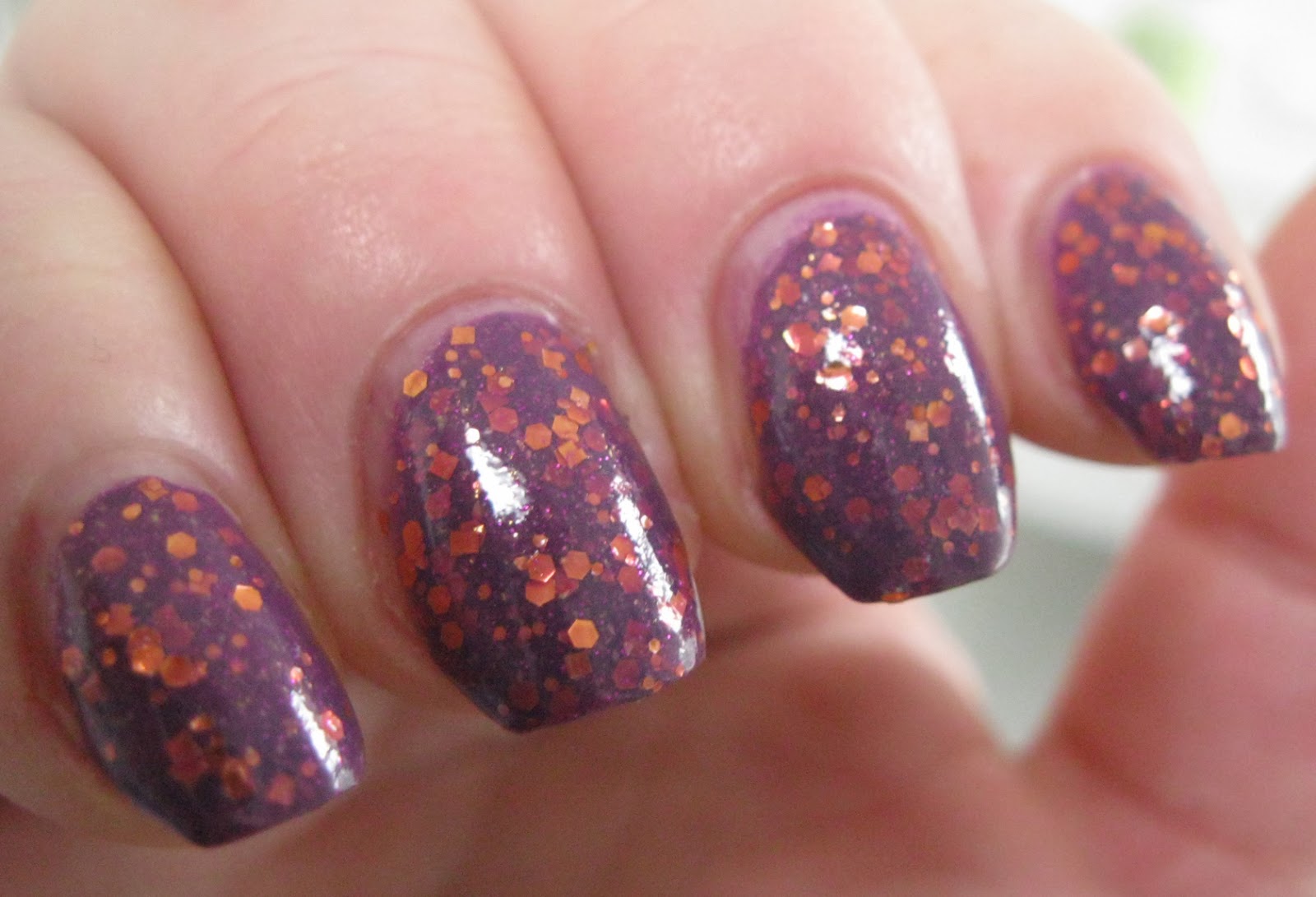 Lacquer Slacker Liz: Hare Polish Cast in Bronze over Zoya Dannii