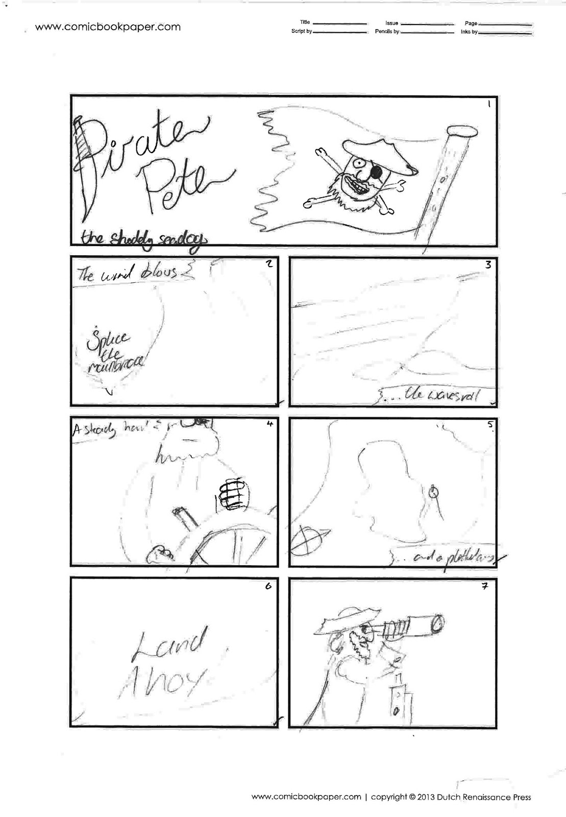 Comics and graphic novel storytelling: Lo2 - Panel Layout