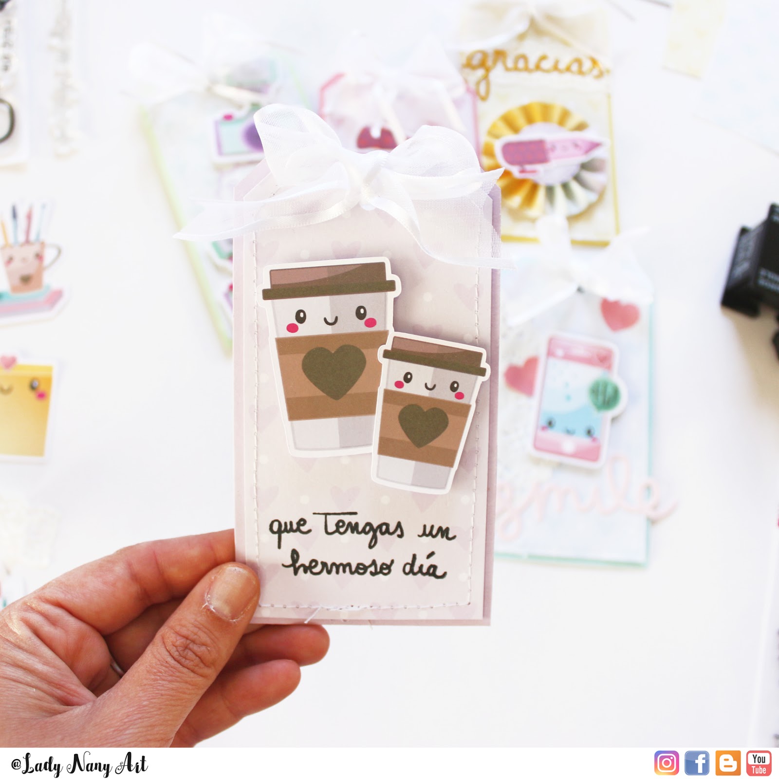 Lady Nany Art: Tags con cliparts y sellos para THG