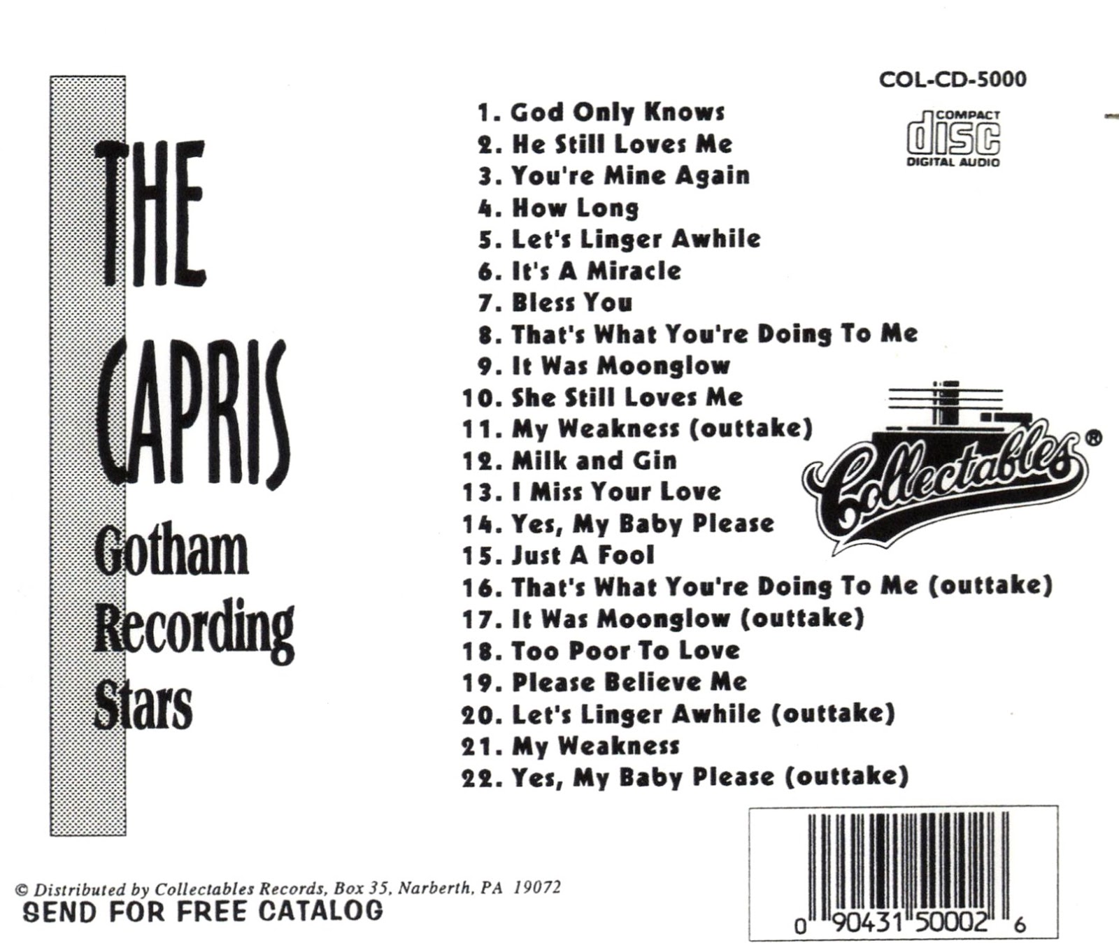 Doo Wop n Soul Oldies: The Capris