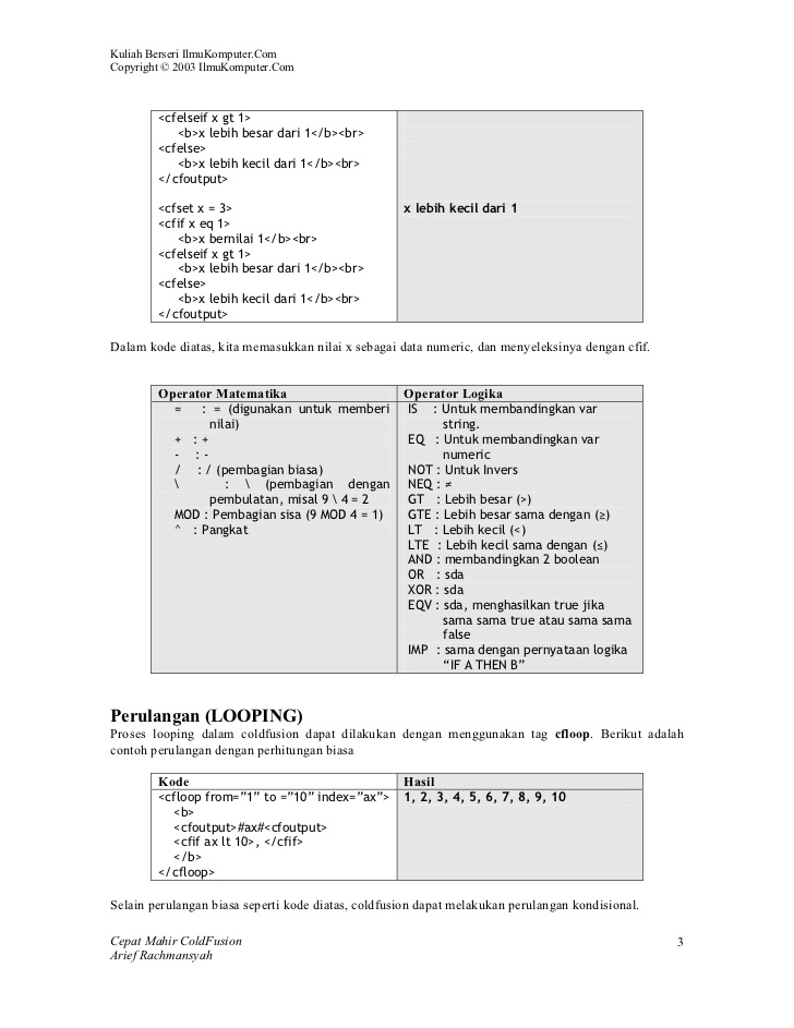 BAHASA PEMROGRAMAN ~ kesederhanaan
