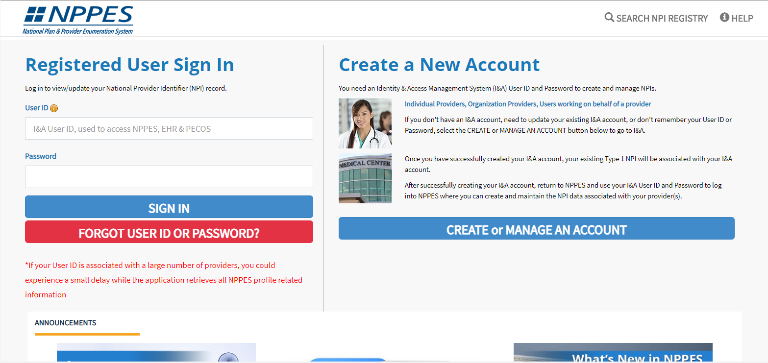 Route to FNP | The National Provider Identifier (NPI) Application ...