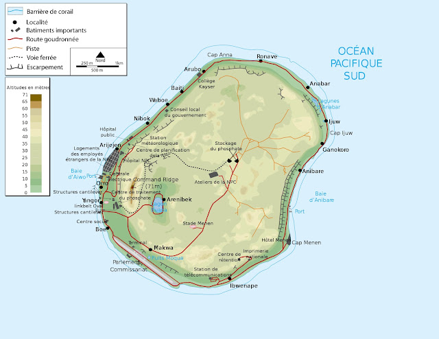 MAPAS DE NAURU