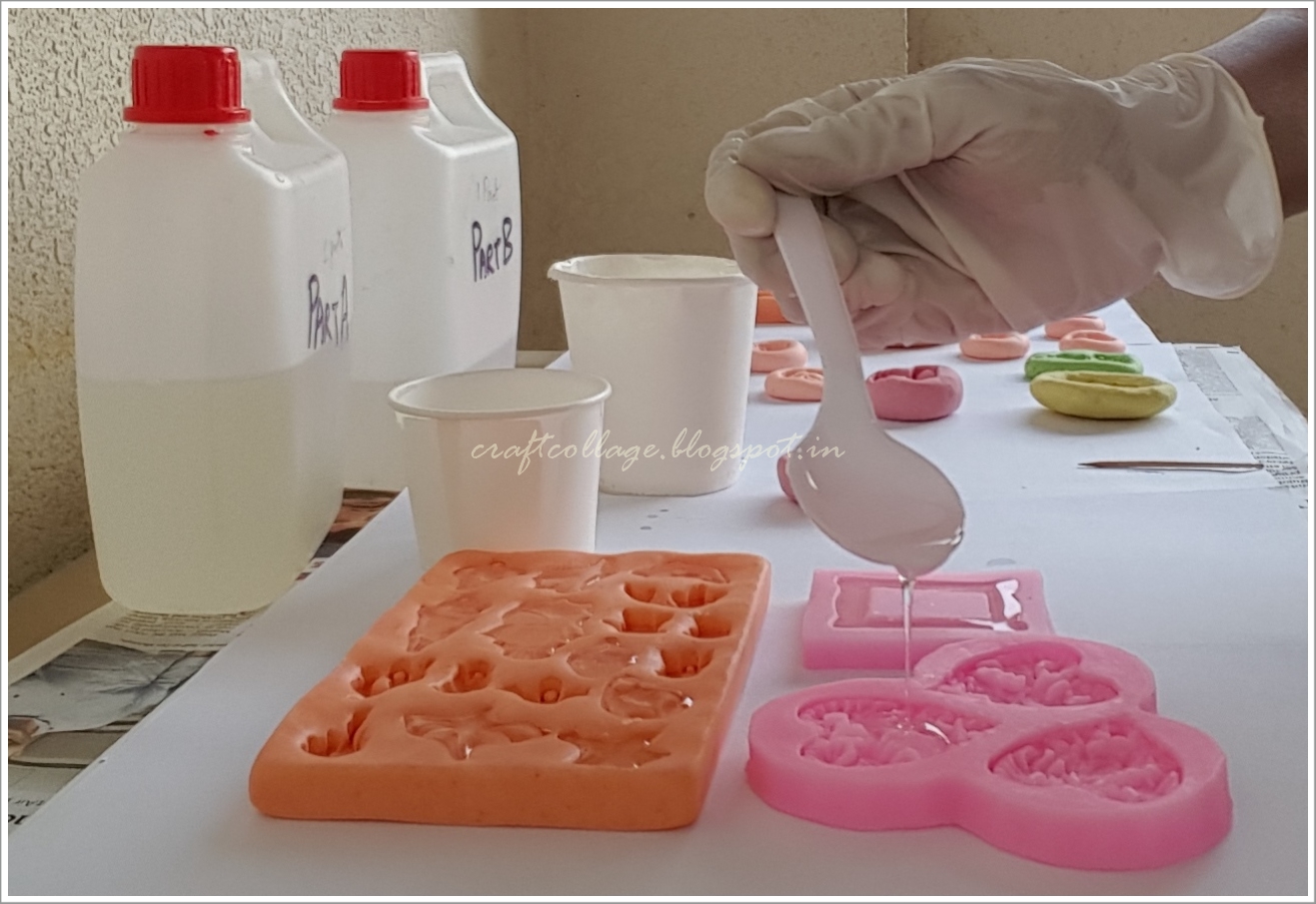 Anuja's CraftCollage: Resin - Step by Step Process