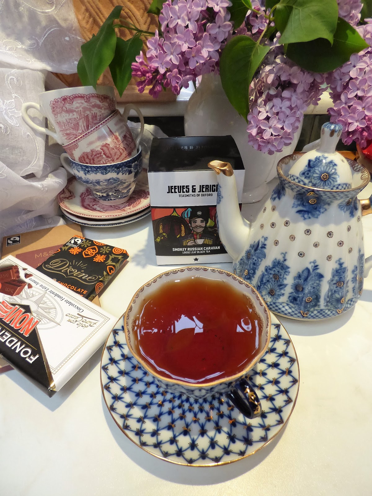 Chez Maximka: Smokey Russian Caravan tea