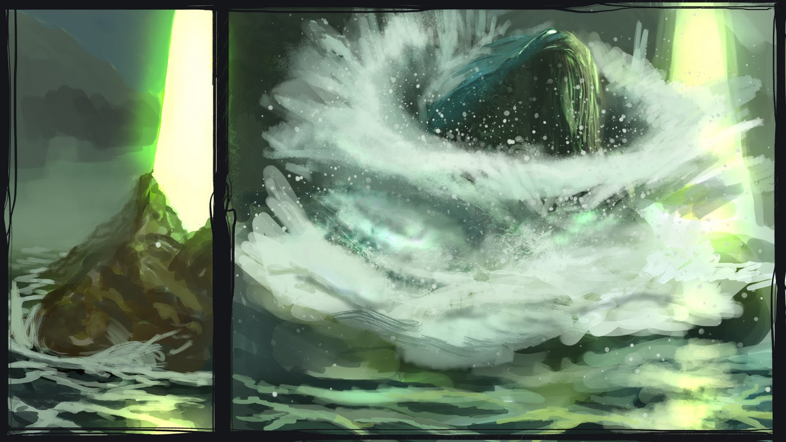 The Art of Erik Wible: HP Lovecraft's Dagon