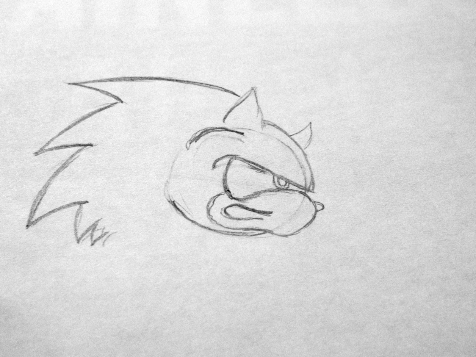 Mystic Art: How to draw : Shadow from Sonic the Hedgehog