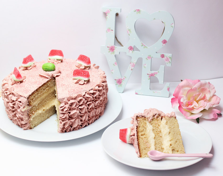 Jarita's Cookies: Tarta Layer Cake de Sandía