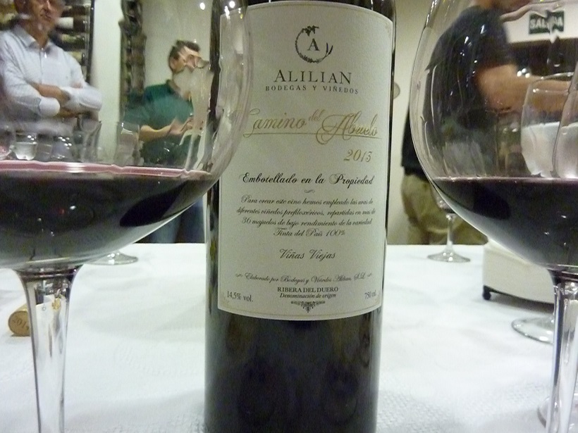 Alilian. Tasting with Cote García