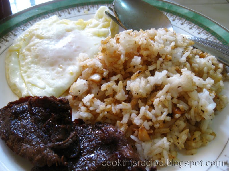 Cook this Recipe: Pinoy Tapsilog