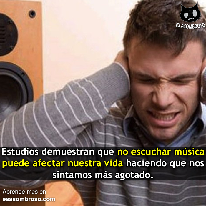 Es Asombroso: ¿Que pasa si duramos más de un mes sin escuchar música?.