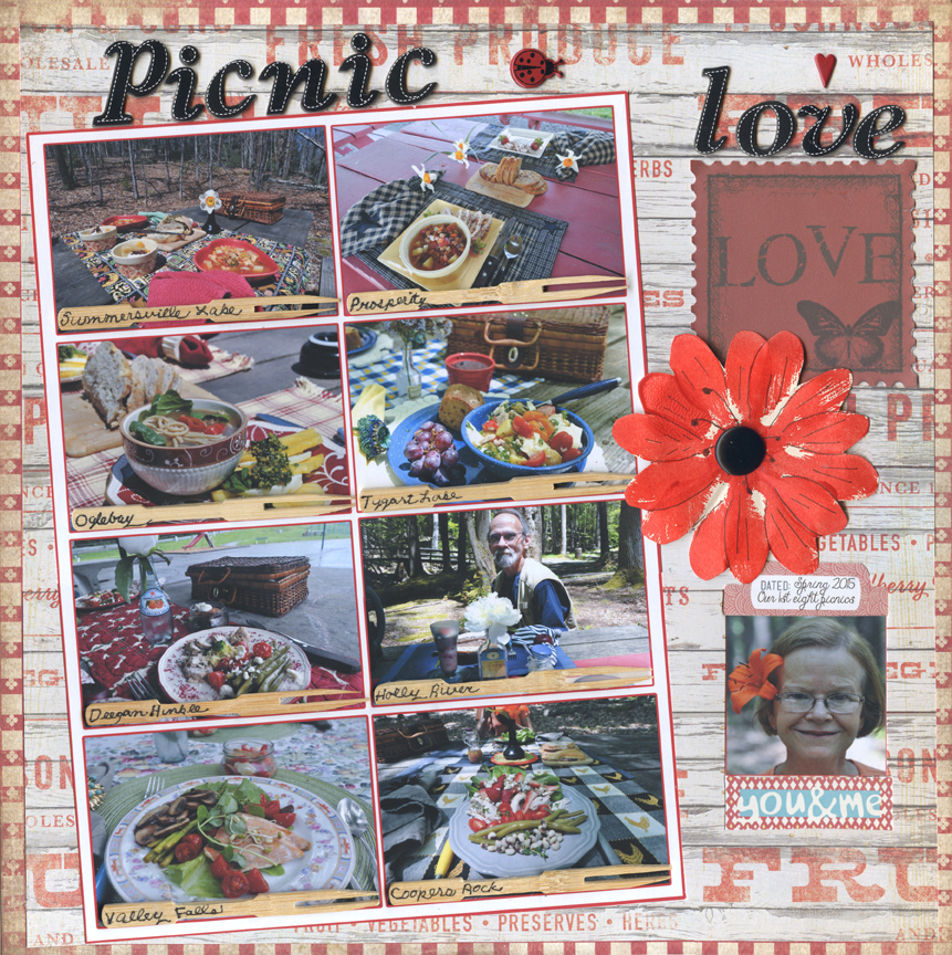 cindyspagesintime: Picnic Love