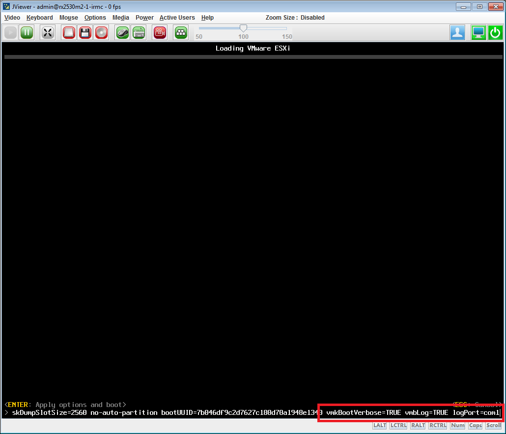 Masa's blog: Enabling the serial console for ESXi on Fujitsu PRIMERGY