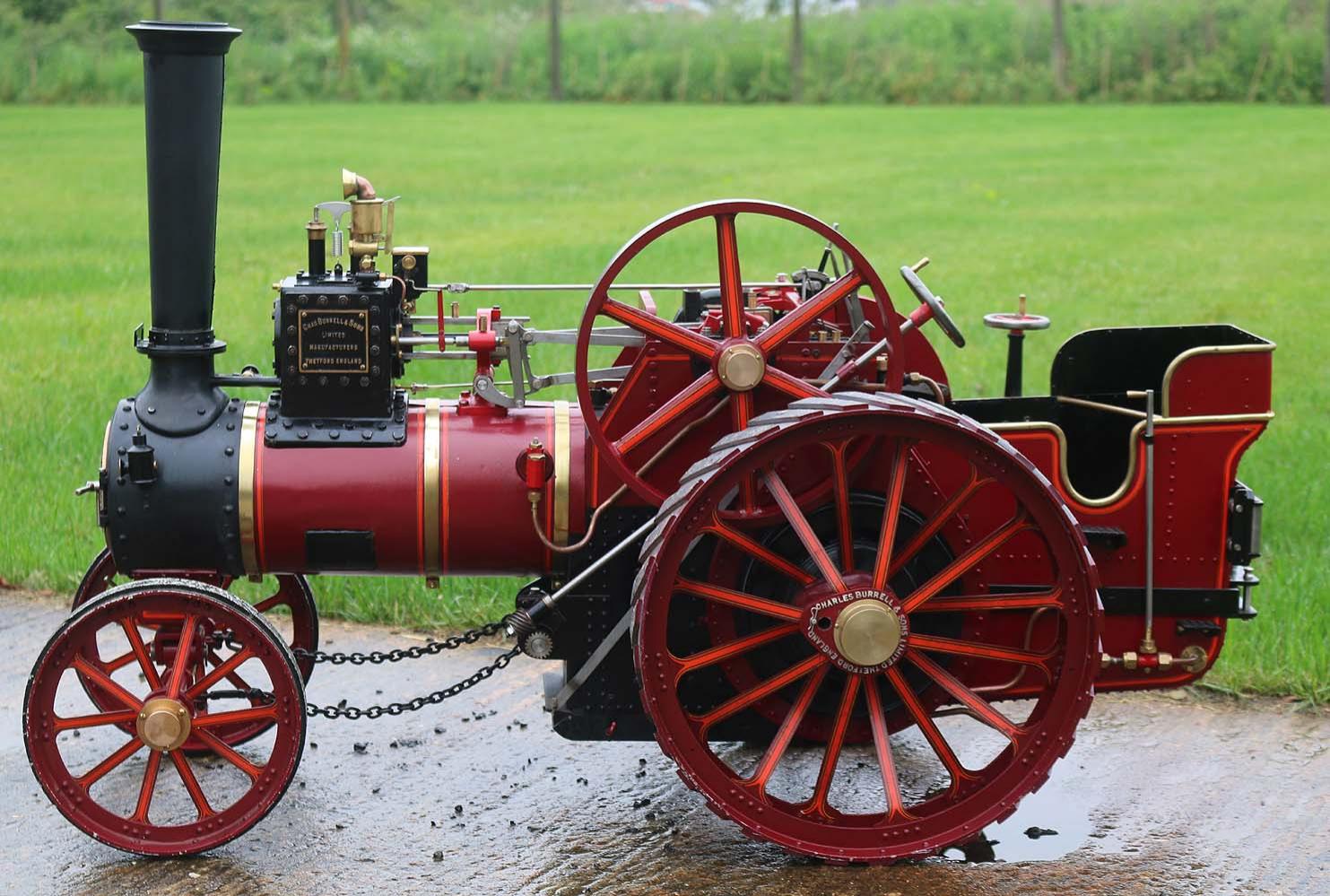 3" Burrell Traction Engine build.