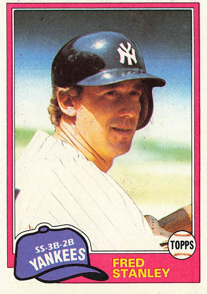 Baseball Cards Come to Life!: 1981 Topps Fred Stanley