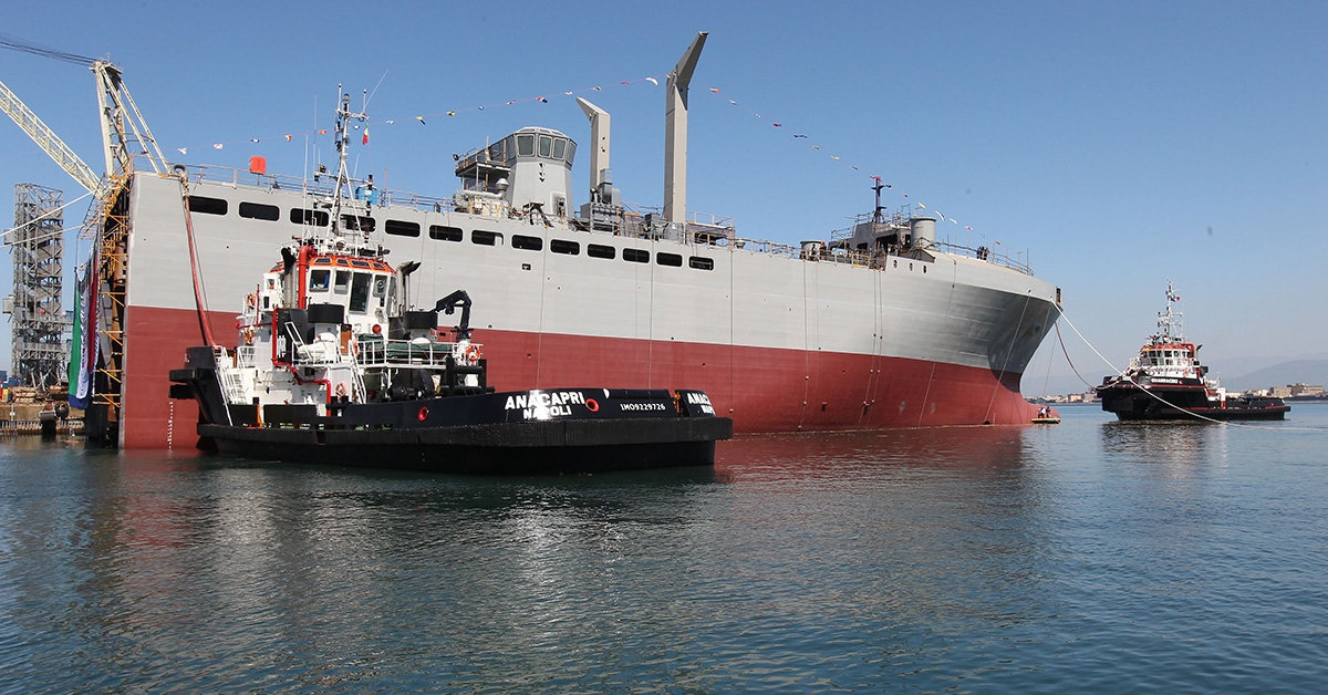 SI VIS PACEM, PARA BELLUM: Il Vulcano (A 5335) è un'unità navale ...