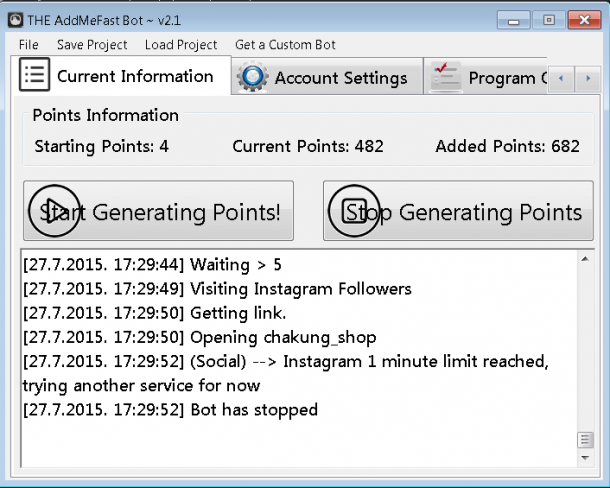 How to use Addmefast Bot - best way to get million followers, likes, retweets.