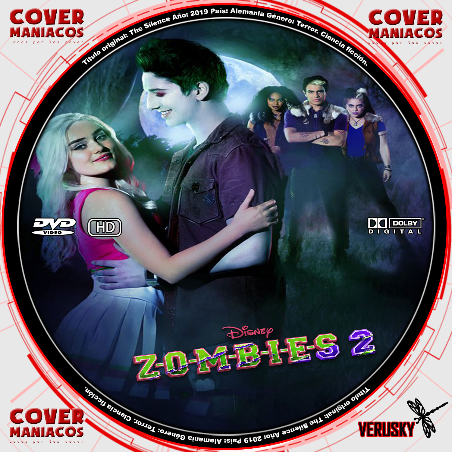 ZOMBIES 2 2020[COVER DVD] » Covermaniacos
