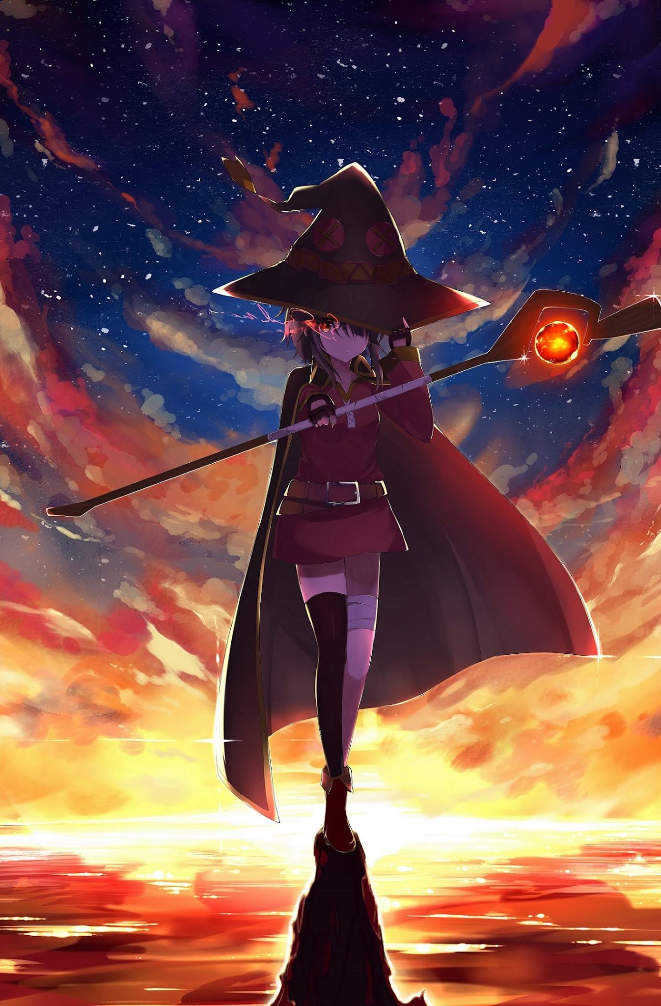 Kono Subarashii Sekai ni Shukufuku wo!: Wallpaper Personagem Megumin ...