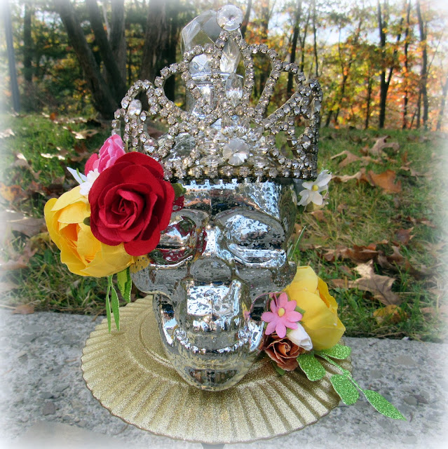 Mitralee: Upcycled Dia de los Muertos Artist Collaboration Crowned ... Mitralee: Upcycled Dia de los Muertos Artist Collaboration Crowned ...