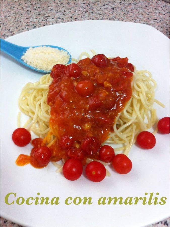 Receta de pasta con tomates cherry | Cocina
