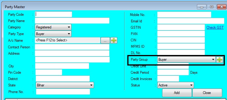 Party Group Help Guide