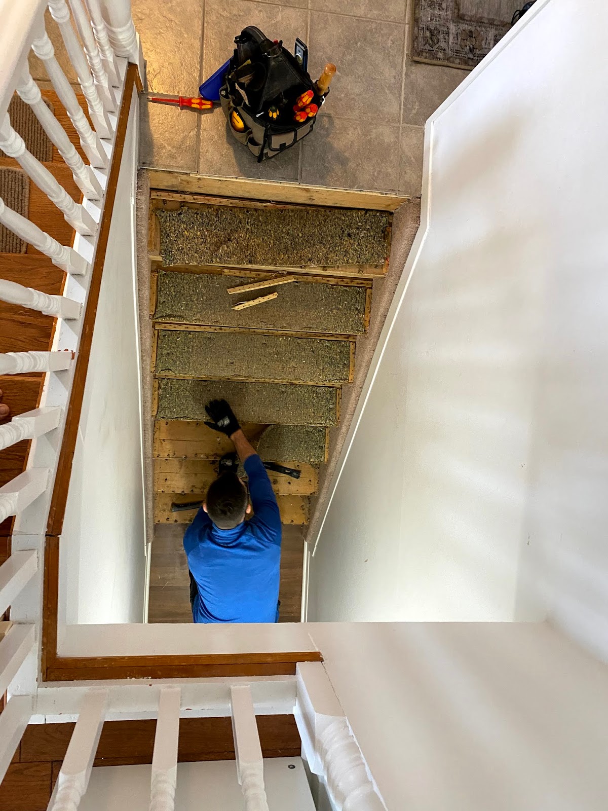 DIY Stairs Makeover — Calmly Chaotic