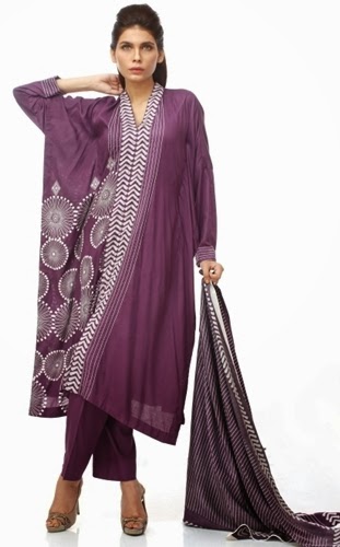 Orient Linen Collection 2013-14 | Latest - Linen 2013 Winter Dresses ...