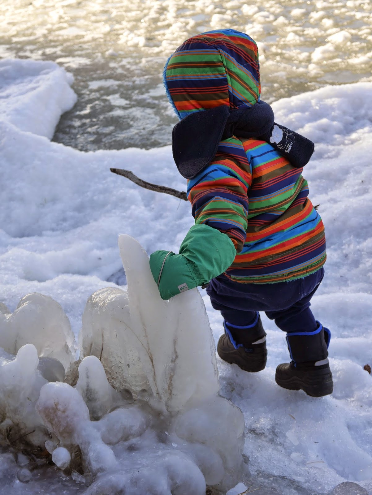 Magical Ice Formations - Backwoods Mama