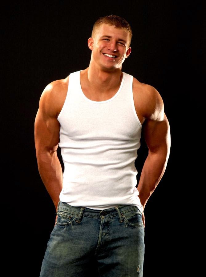 the beauty of male muscle: Tony