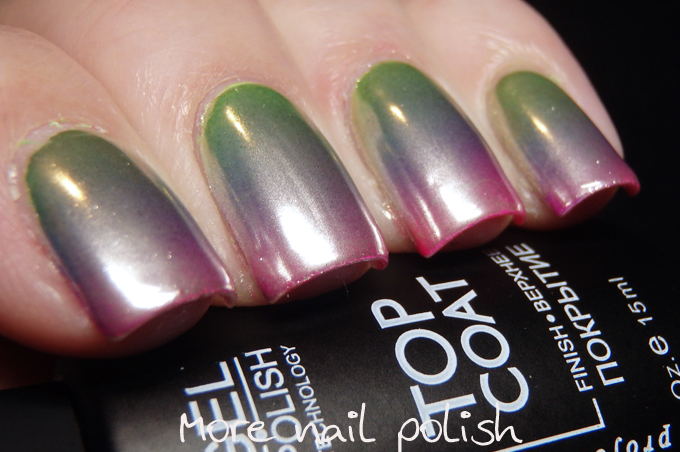 Digital Dozes redoes Fashion - Chrome pigment pastel gradient ~ More ...